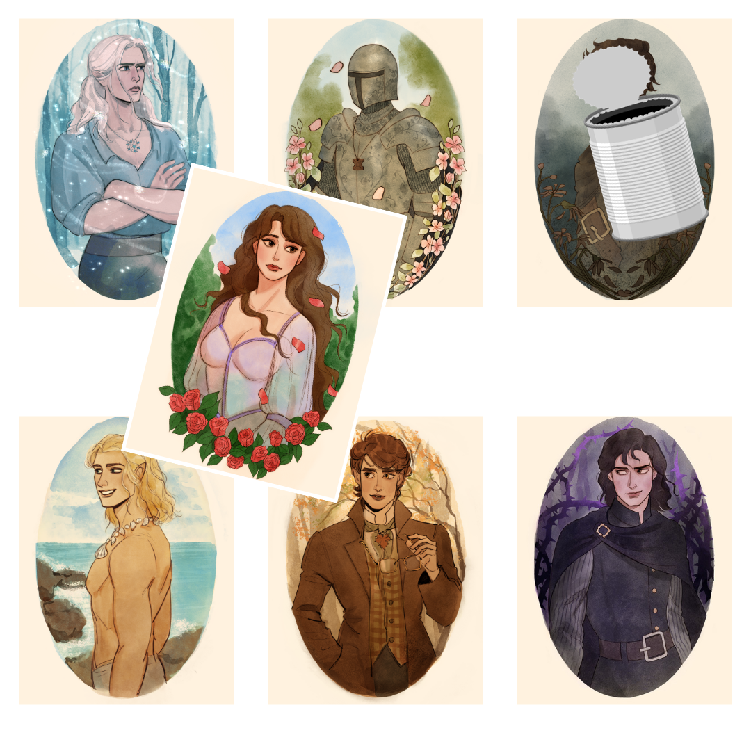 Beast of the Briars Character Portrait Art Prints – Elizabeth Helen's Books